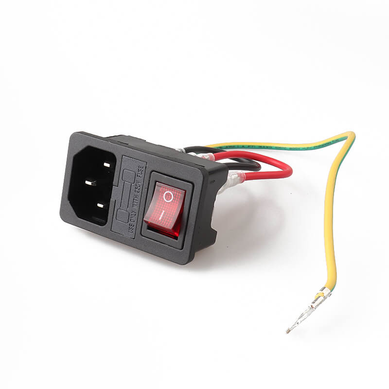 LZ-14-F3W AC Power Socket C14 Type Socket Plug with Female Socket TUV ...