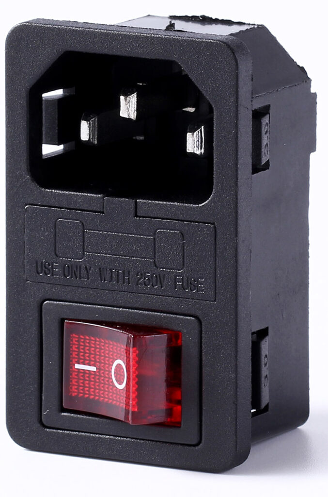 LZ-14-F4 Ac Power Socket Mount Plug Panel Inlet Sockets with Boat ...