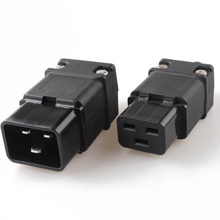 C19 C20 IEC cable connector - Lanz Electronics