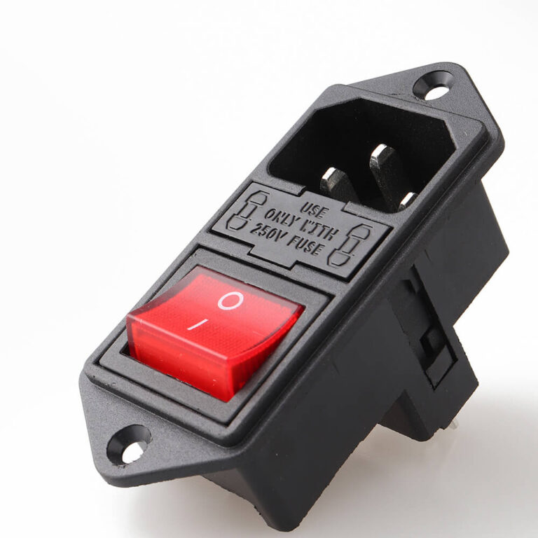 LZ-14-F14 C14 Electrical Switch Socket 3 Pin Toggle Switch Wiring Fuse ...