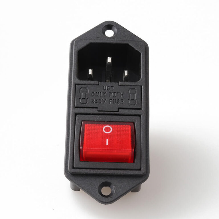 LZ-14-F14 C14 Electrical Switch Socket 3 Pin Toggle Switch Wiring Fuse ...