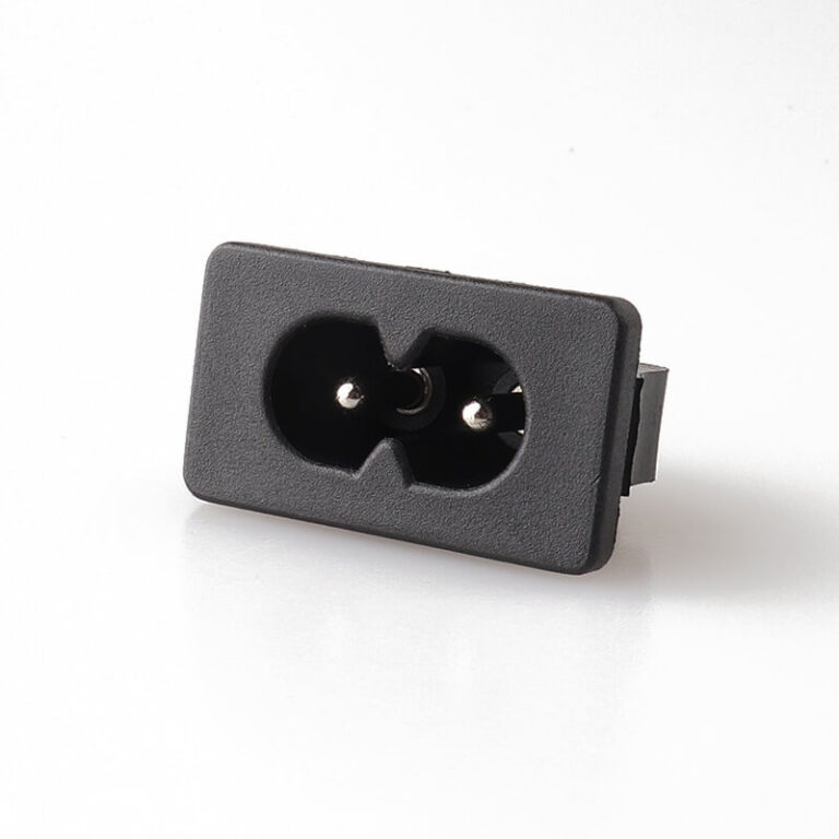 LZ-8-6S1 High Quality AC Power Socket C8 Electrical Panel Mount Plug ...