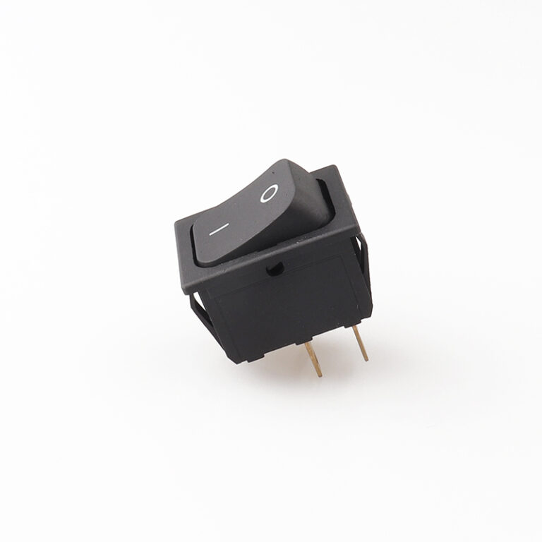 KCD4-201OE Korean Rocker Switch Black Round Cover - Lanz Electronics Co ...