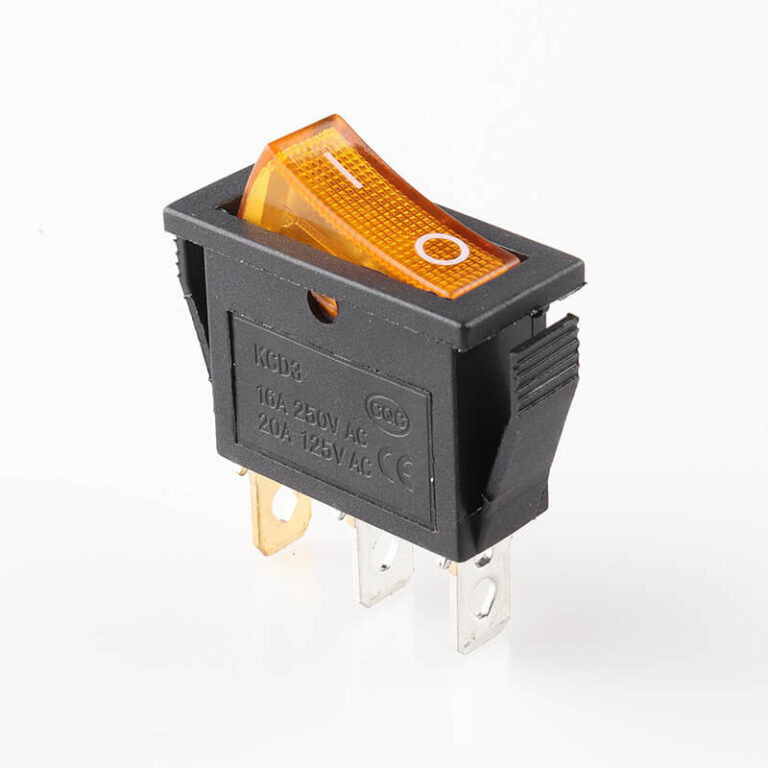 KCD3-101N Rocker Switch - Lanz Electronics