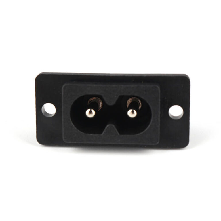 LZ-8-25S 2pin AC power extension cord socket IEC C8 industrial ...