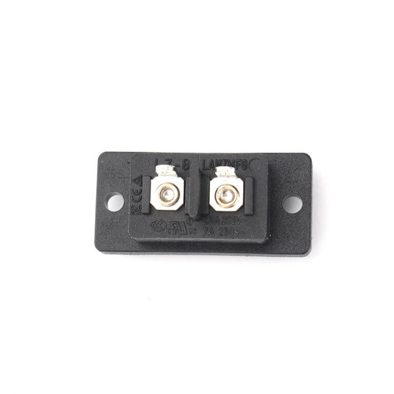 LZ-8-25S 2pin AC power extension cord socket IEC C8 industrial ...